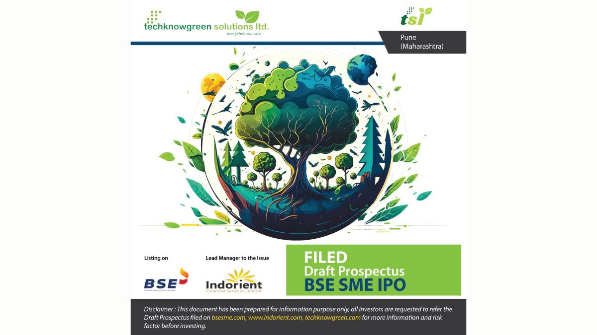 Techknowgreen Solutions Limited (TSL) announces filing of the Draft ...