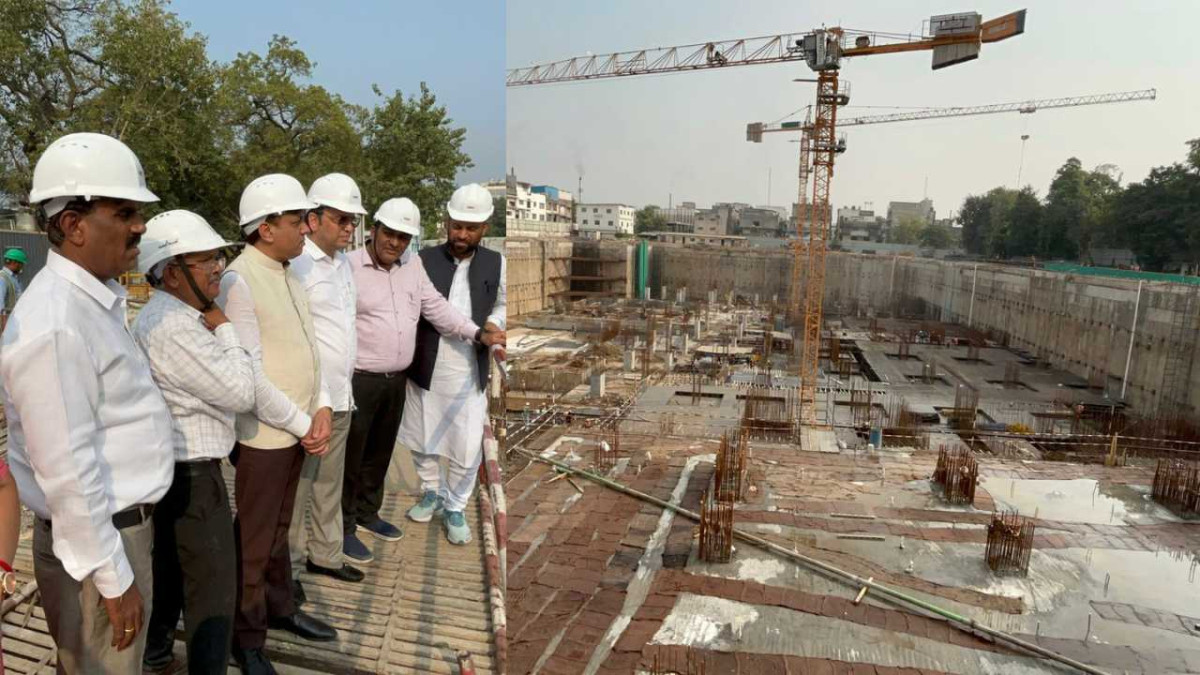 Surat Municipal Corporation Administrative Building Construction in ...