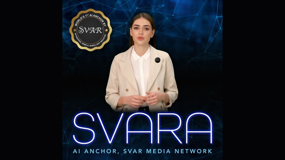 SVAR Media Launches Lifelike World’s First AI Anchor SVARA for Fashion ...