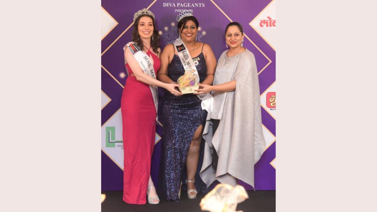 Proud moment for Mumbai’s Shivangi Dalvi as she bags two crowns at the ...