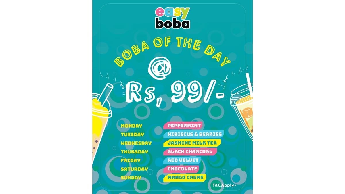 Easy Boba Introduces “Boba of the Day” at Andheri and Bandra Outlets: A ...