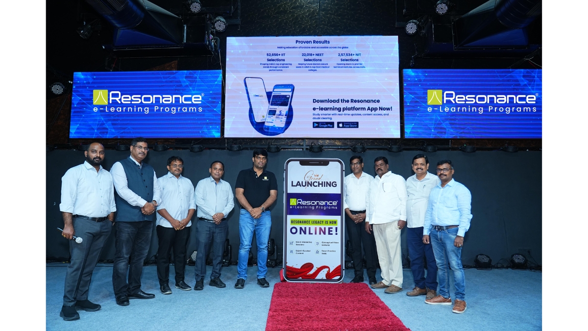 Resonance Expands Digitally with ‘Resonance e-Learning’ for JEE, NEET ...