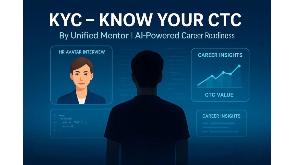 Unified Mentor to Launch “KYC – Know Your CTC” on 25th August: India’s ...