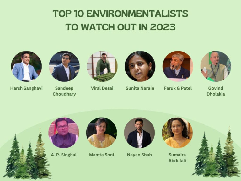 10 Environmentalists to watch out in 2023 | Loktej Surat, Feature News ...