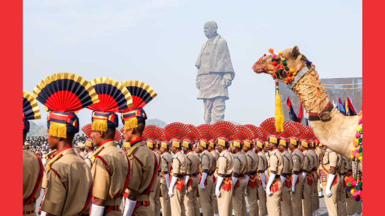 Unity Day Parade Held at Statue of Unity, PM Leads Tribute to Sardar ...