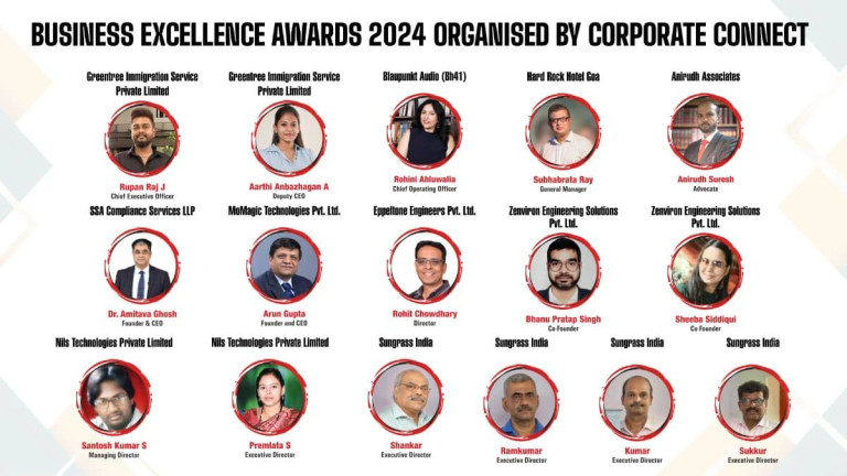 Business Excellence Awards 2024 Organised by Corporate Connect | Loktej ...