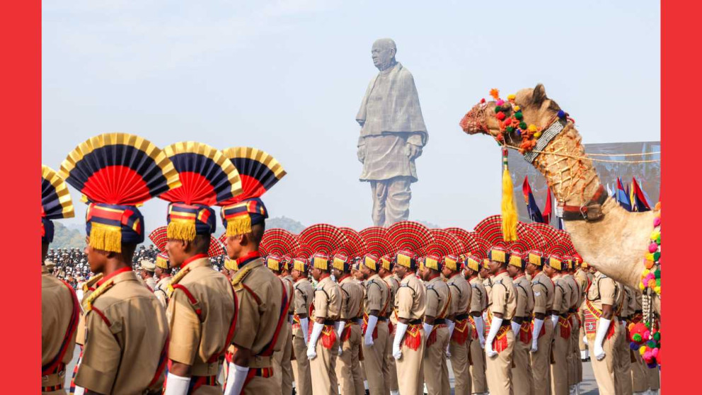 Unity Day Parade Held at Statue of Unity, PM Leads Tribute to Sardar ...