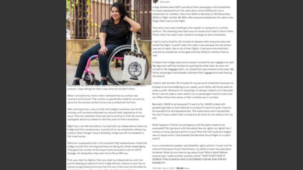 Differently-abled woman forgotten, neglected, and left stranded on ...