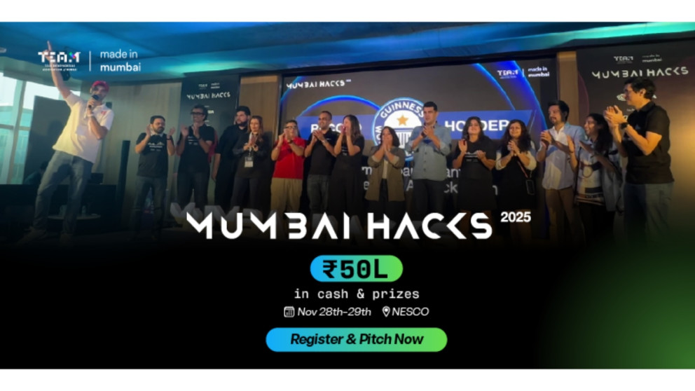 TEAM returns with MumbaiHacks 2025: 3,000+ innovators compete for up to ₹50 lakhs in cash and ...