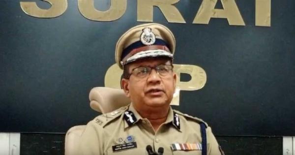Surat Police Step Up Measures to Ensure Safety Before May 7 Voting ...