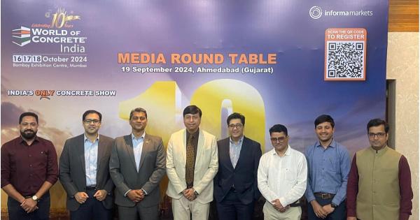 Informa Markets hosts a preview of World of Concrete India 2024 in ...