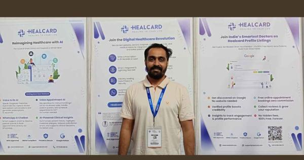 Surat: Healcard Showcases Paperless Medical Record System at Smart Expo ...